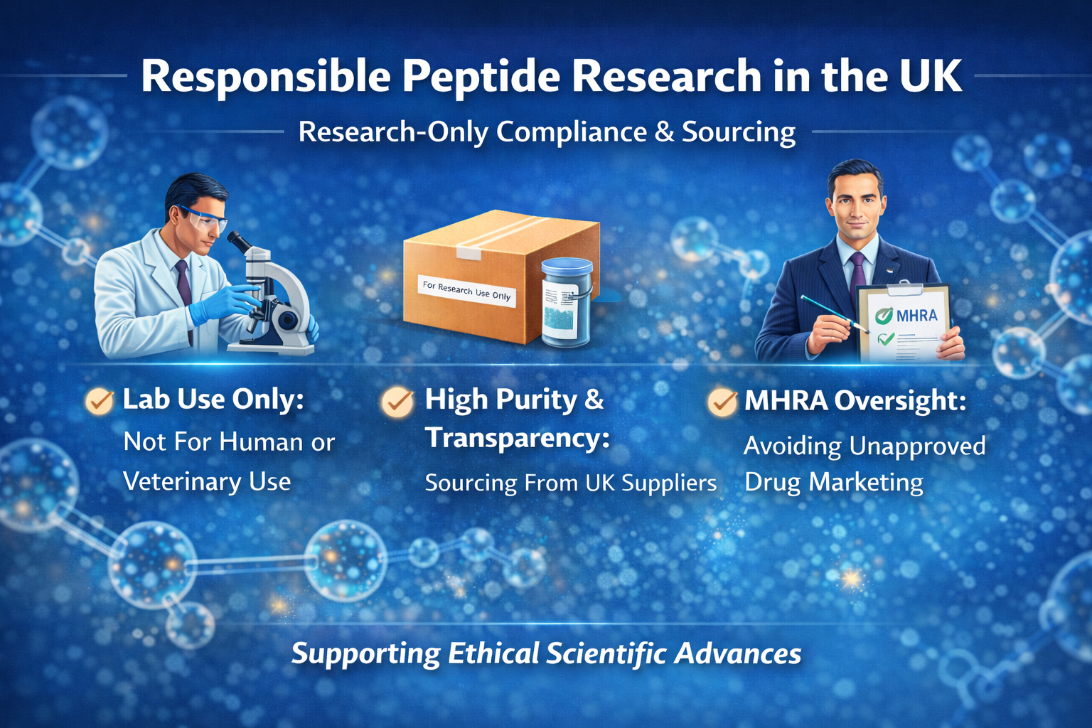 Peptides UK: Legal Status, Research Uses & Buying Guide 2026